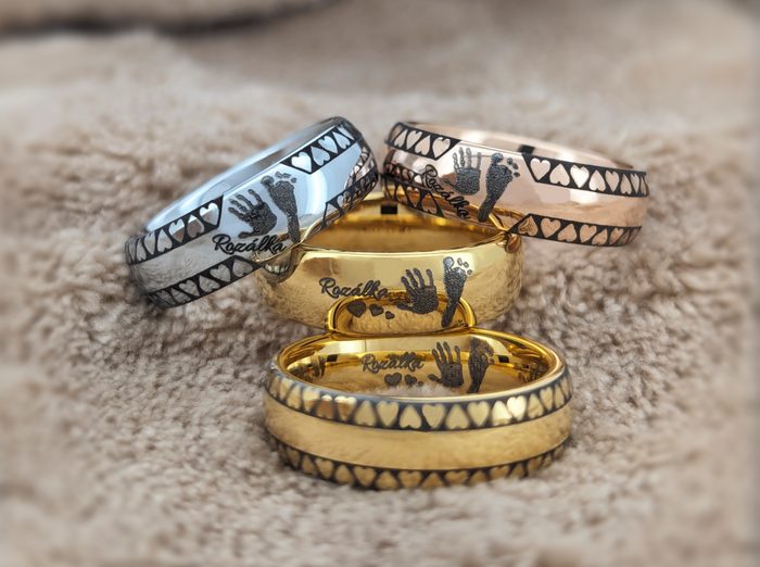Laser Engraved and Holographic Jewelry